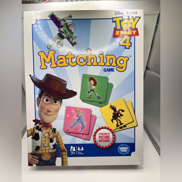 Disney | Toys | Disney Pixar Toy Story 4 Matching Game New Not Opened | Poshmark